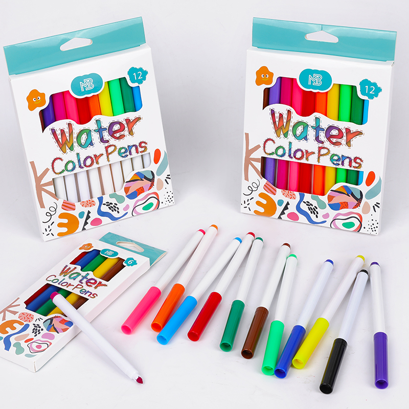 Closed Tip Water Soluble Watercolor Marker-Zhejiang Meibao Stationery ...